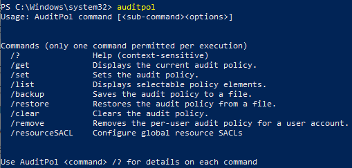 What2Log - Auditpol