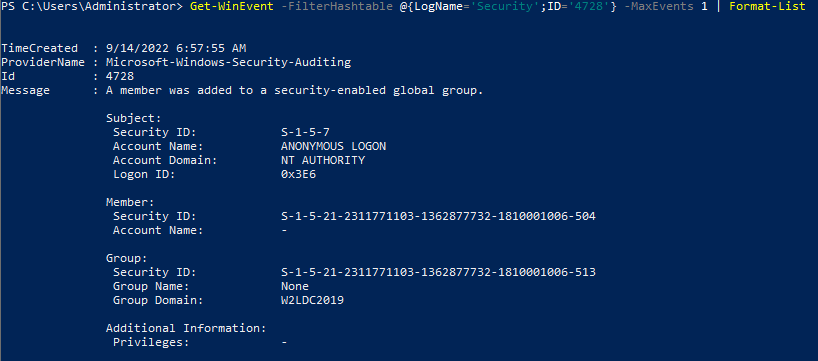 What2Log - Global Group Member Added
