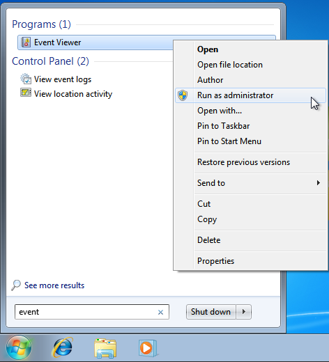 What2Log - Windows Event Viewer